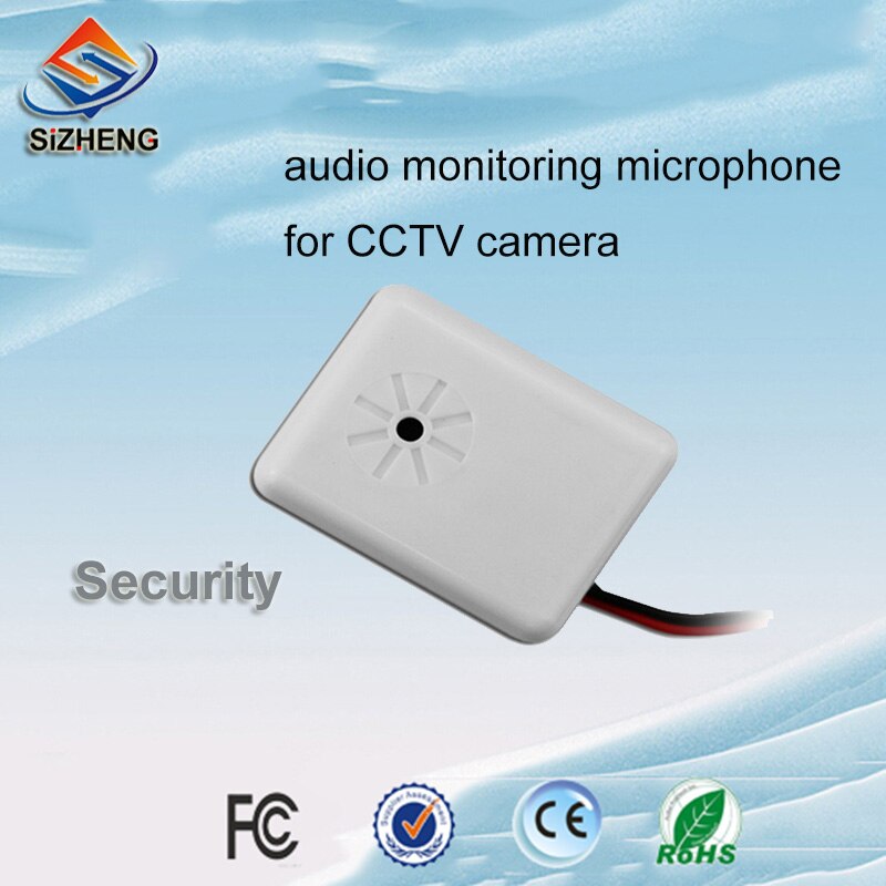 SIZHENG CCTV wall audio monitoring microphone secu... – Grandado
