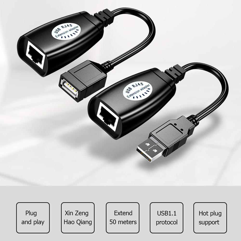 Adaptador extensor de extensión USB macho y hembra... – Grandado