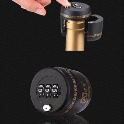 Plastic Bottle Password Lock Combination Lock Wine... – Grandado