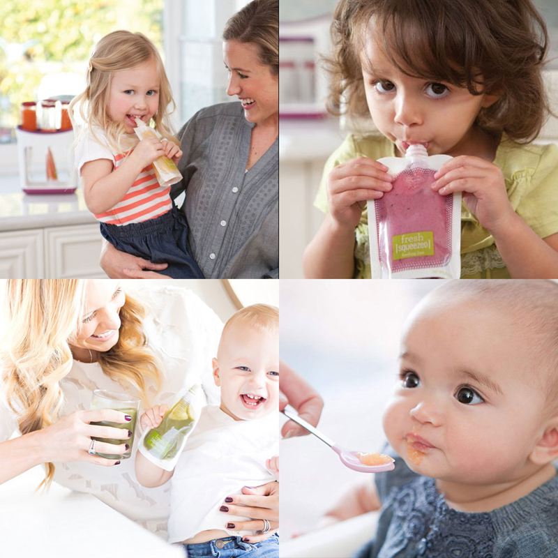 BeiKangMei 50Pcs Single Use Food Pouch Packaging S... – Grandado