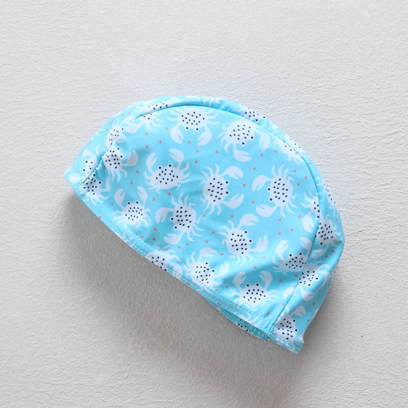 Girls Swimming Caps 2-8years Swim Hats Printed Flo... – Grandado