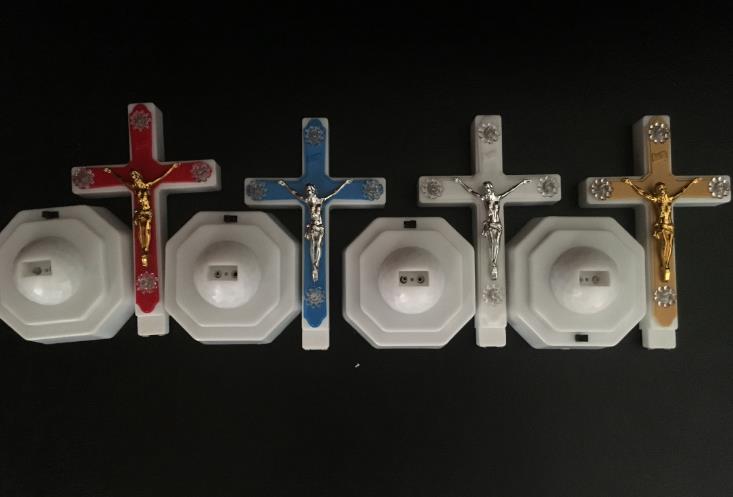 MIX Indoor Jesus Cross Light Bulb 4.5V 7.5*16cm – Grandado