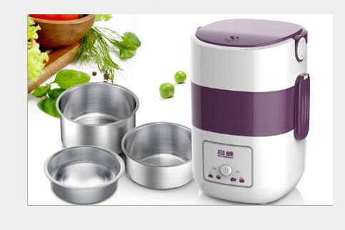 Electric Stew Pot Three-Layer Plug In Electrical I... – Vicedeal