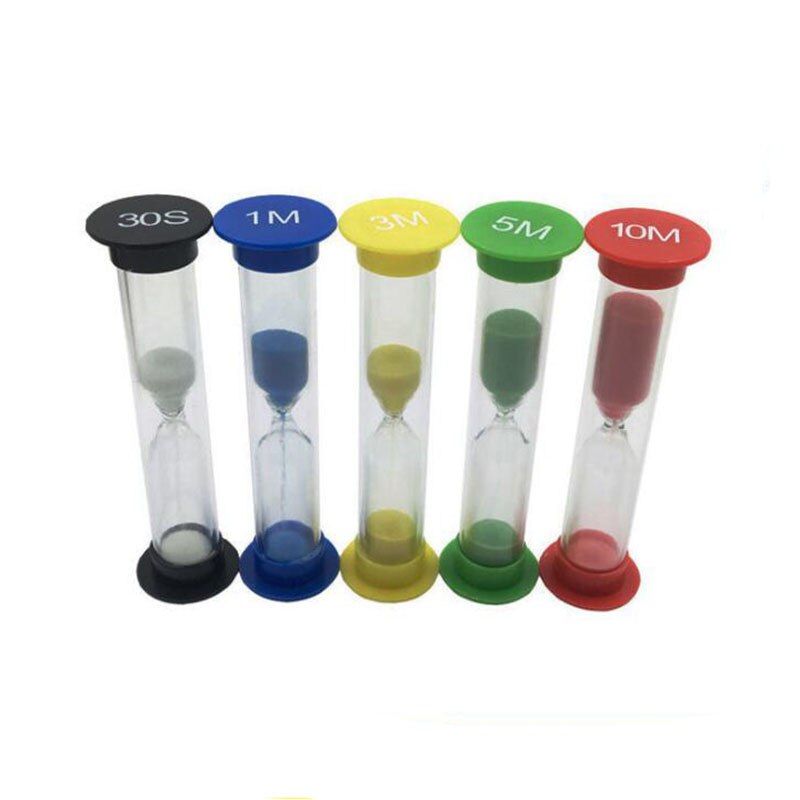 Random Colors 1/2/3 Minutes Hourglass Sand Clock T... – Grandado