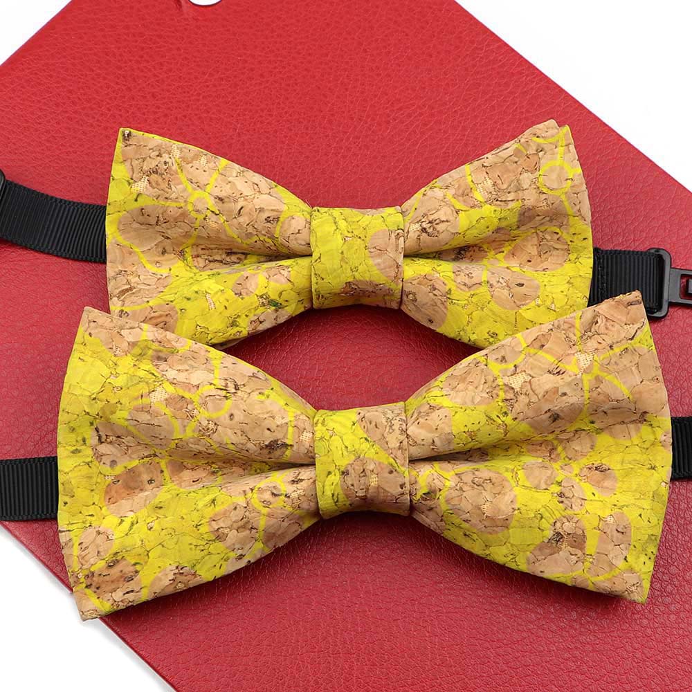 Korkträ förälder-barn fluga set fancy justerbar fj... – Grandado