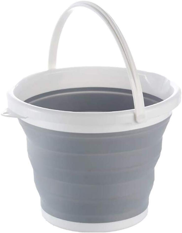 10L Folding Bucket Collapsible Water Container Sil... – Grandado