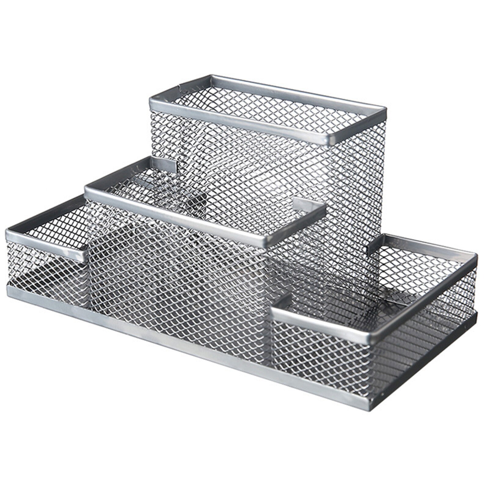4 Compartiment Metalen Gaas Penhouder Voor Kantoor... – Vicedeal