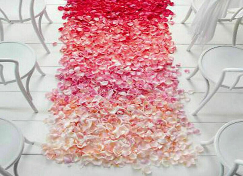 1000 PCS FLOWER ROSE PETALS WEDDING PARTY TABLE DE... – Vicedeal