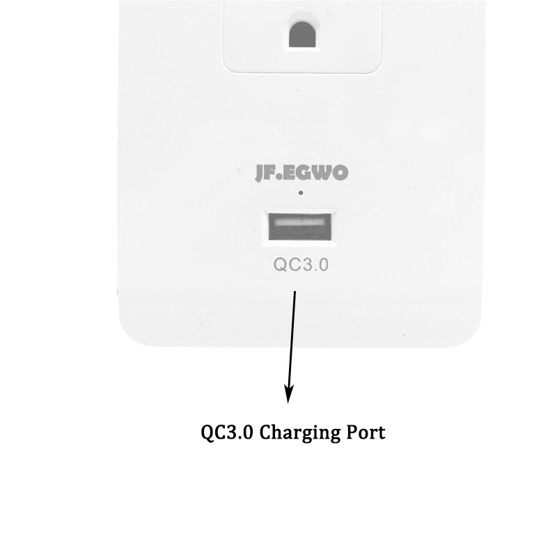 US wall plug 3PIN plug with QC30 fast charging – Grandado