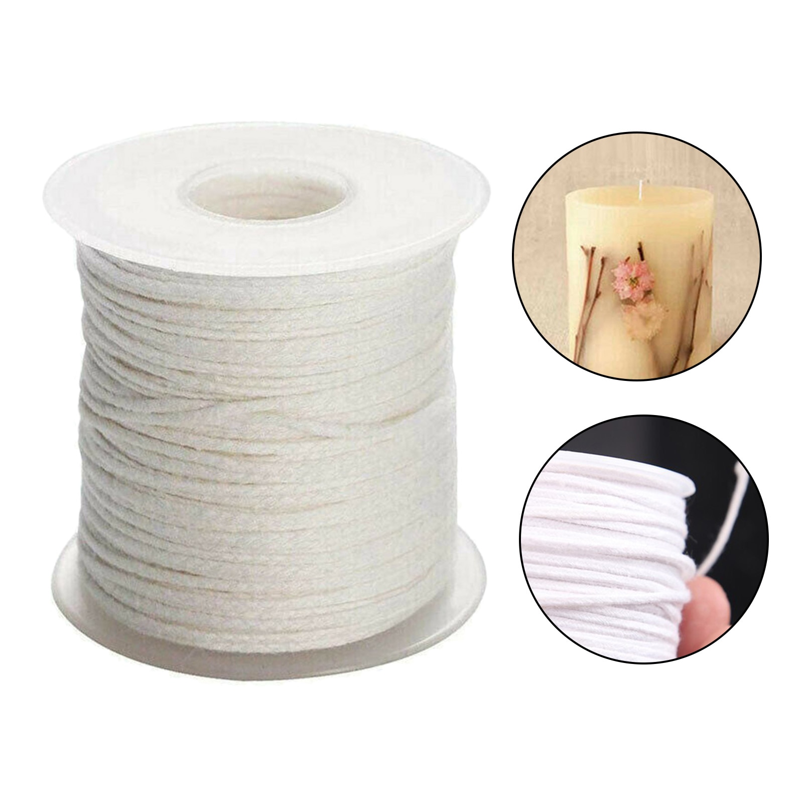Unwaxed Cotton Braid Candle Wicks Wick Core Spool ... – Vicedeal