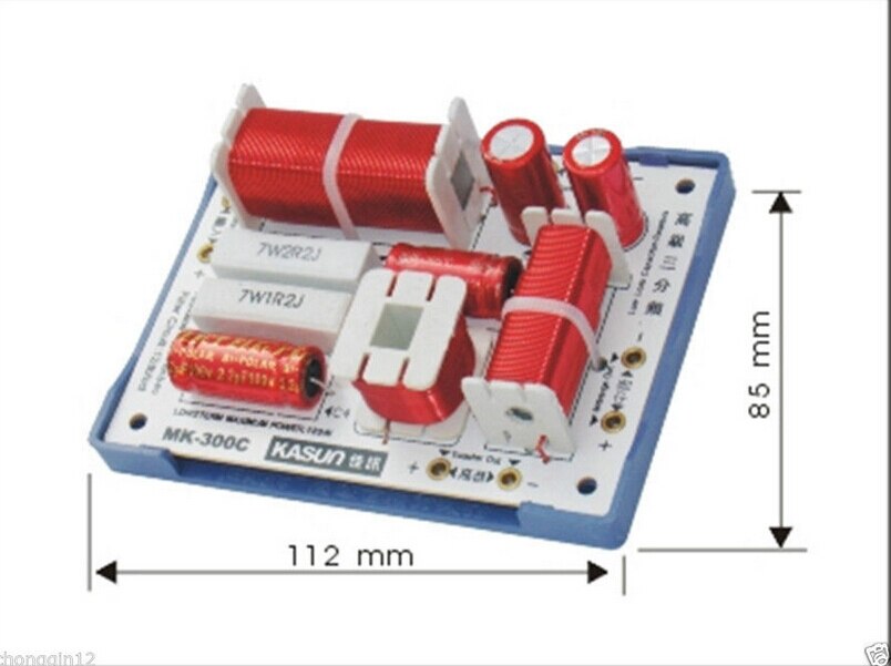 MK-300C 180W HiFi 3 Way Crossover Filters Voor 3 L... – Grandado