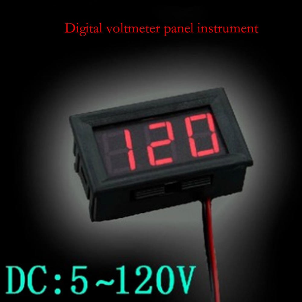 LED 12V ~ 24V Digital Display Voltmeter Car Motorc... – Vicedeal