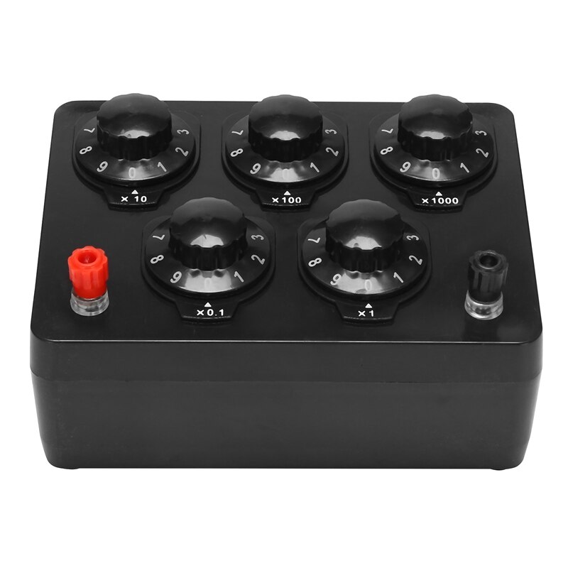 Black Resistance Box Iron Variable Decade Resistor... – Grandado