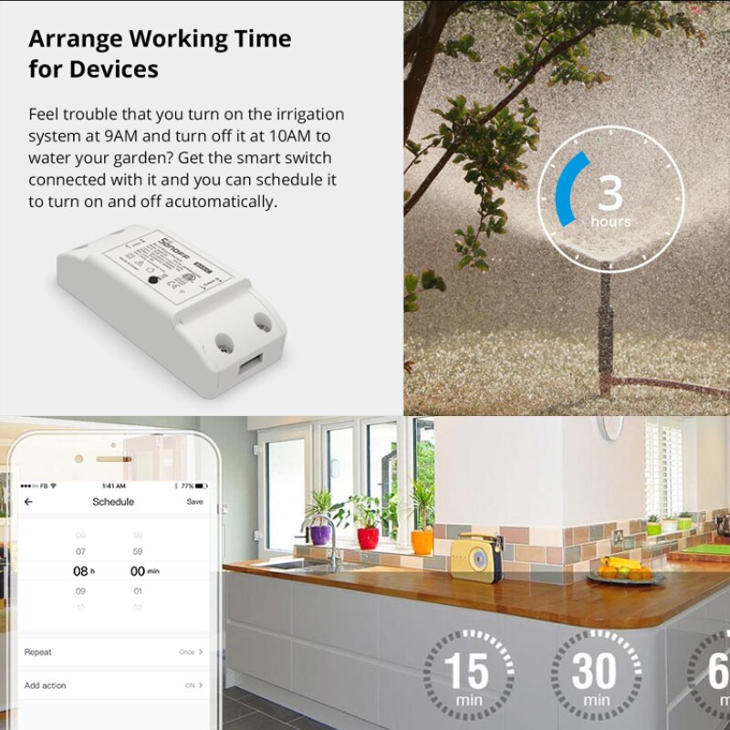 Sonoff Basic R2 Wifi DIY Smart Wireless Remote Swi... – Vicedeal