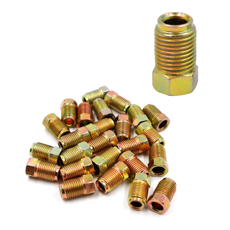 Auto Brake Pipe Fittings Female/Male Nut Metal Con... – Grandado