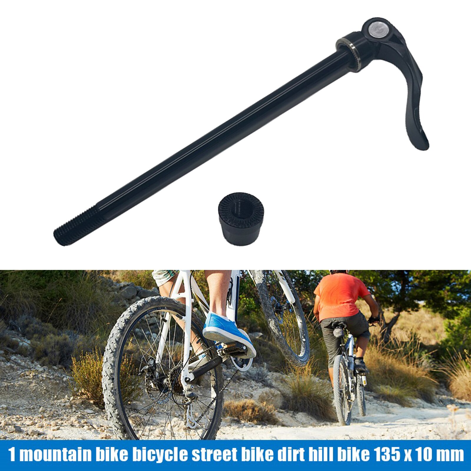 MTB Quick Release Rear Wheel Skewer for Trainer Bi... – Grandado
