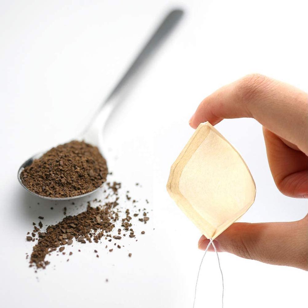 100 Pcs/Lot Round Tea Bags Empty Scented Tea Filte... – Grandado