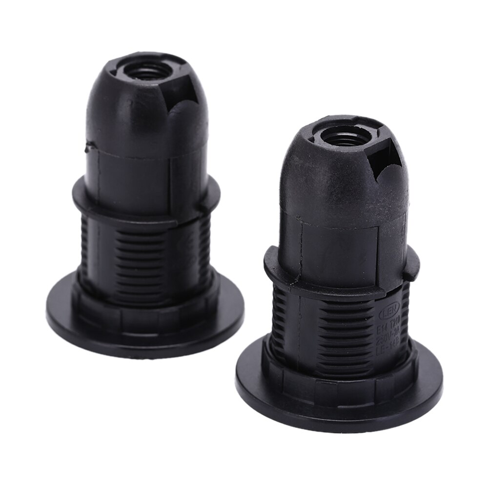 2Pcs/lot E14 Light Bulb Lamp Holder Screw E14 Base... – Vicedeal