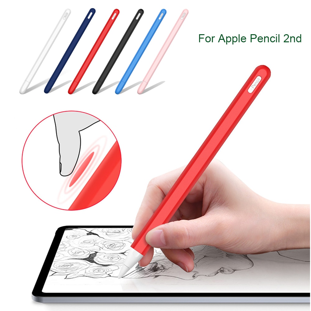 Kleurrijke Zachte Siliconen Case Shockproof Potloo... – Grandado