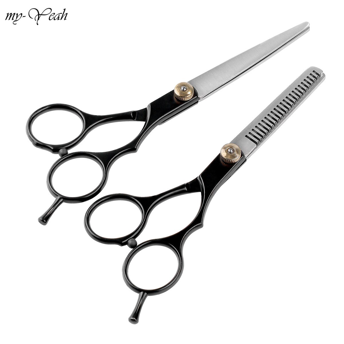 Zwarte Professionele 6 Inch Rvs Verstelbare Dunner... – Vicedeal