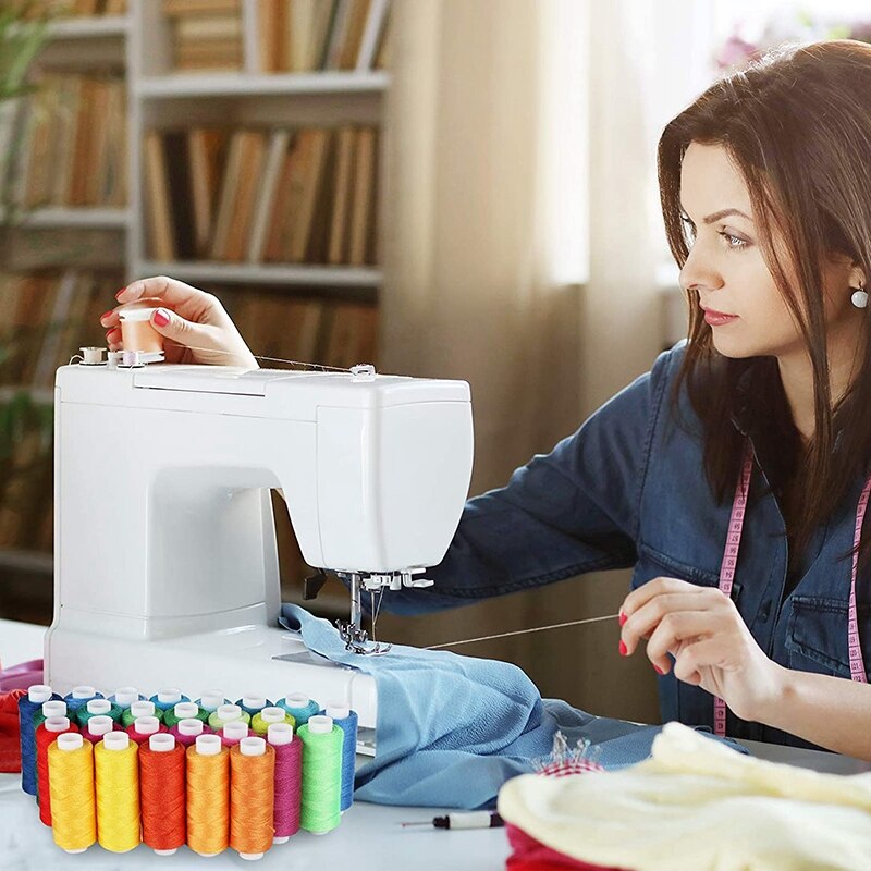 Sewing Thread Set 60 Color 250Yd Each Spool Polyes... – Vicedeal