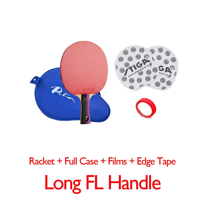 PALIO 3 STAR Table Tennis Racket with CJ8000 Rubbe... – Grandado