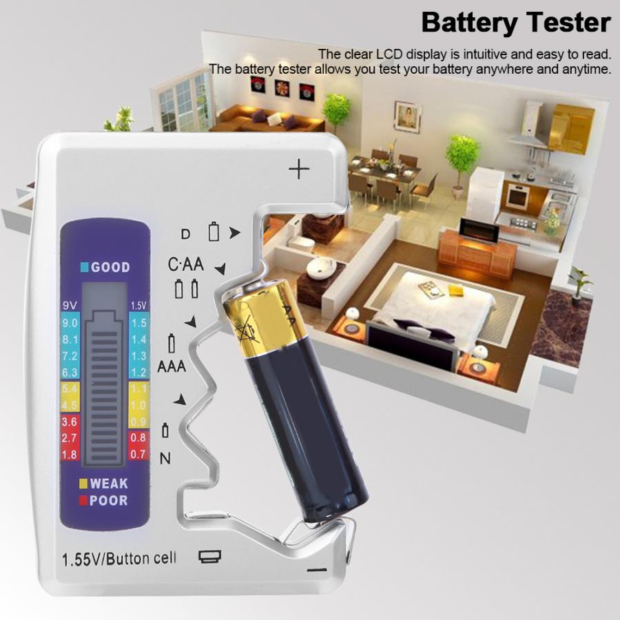 Universal Battery Tester Digital Battery Life Leve... – Vicedeal