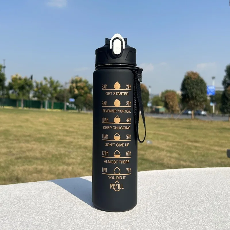 600 ML/750 ML/1000 ML Sport Waterfles Gradiëntkleu... – Vicedeal