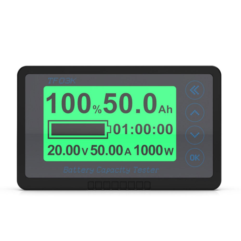 TF03K Coulomb Counter Meter Battery Capacity Indic... – Grandado