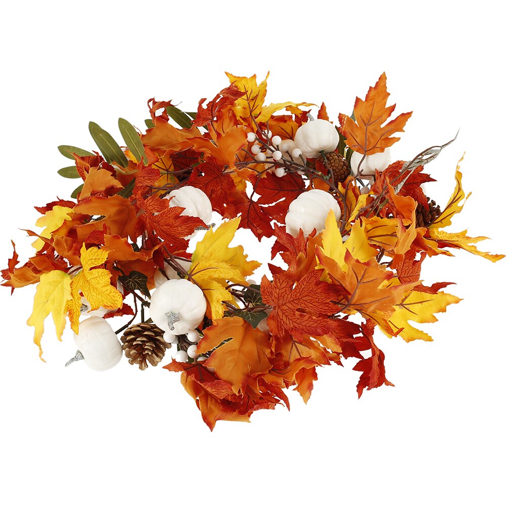 1.9M Halloween Wreath Autumn Theme Door Wreath Art... – Grandado