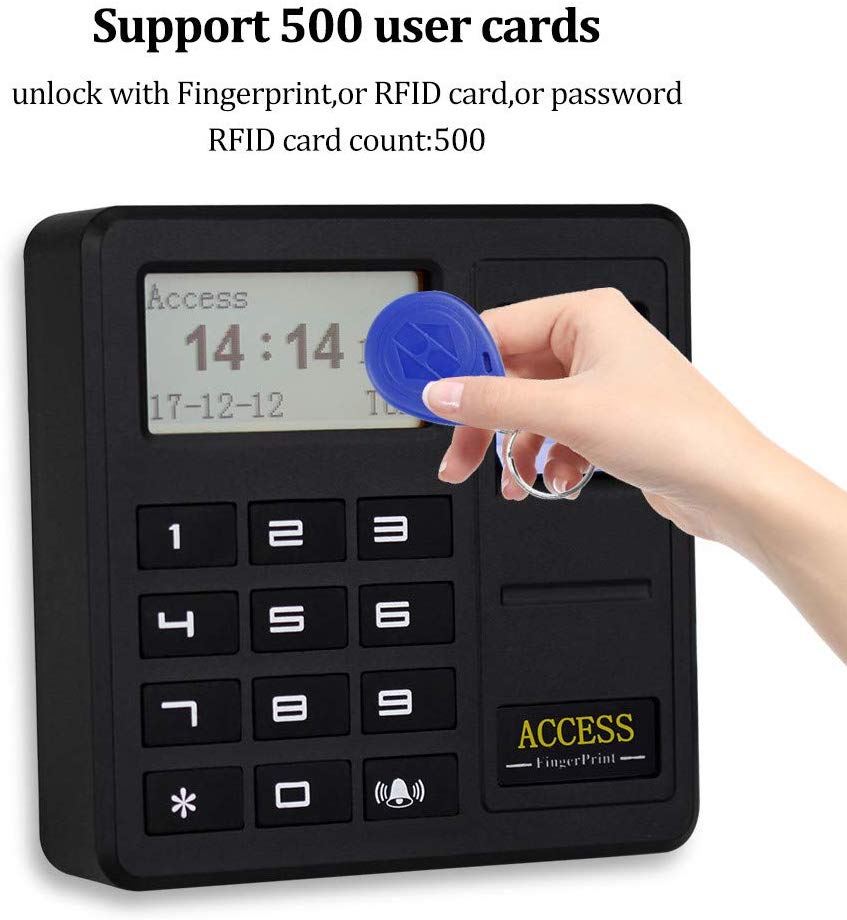 Standalone Biometric Fingerprint Access Control Si... – Vicedeal Standalone Biometric Fingerprint Access Control Si... – Vicedeal