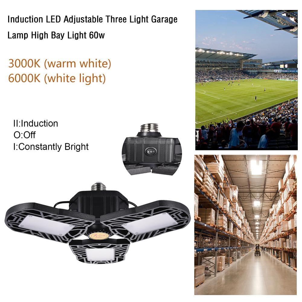 Super Helle E27 60W UFO LED High Bay Licht Garage ... – Vicedeal