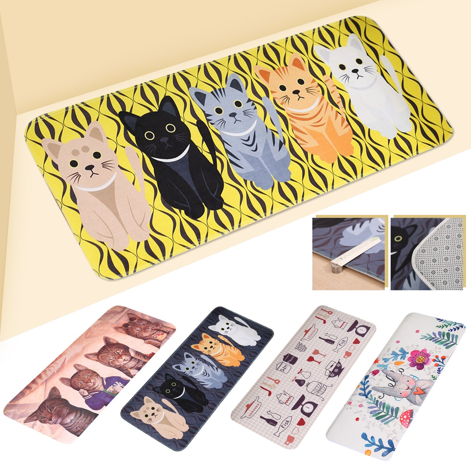 Welcome Doormat Entrance Hallway Cartoon Printed N... – Vicedeal