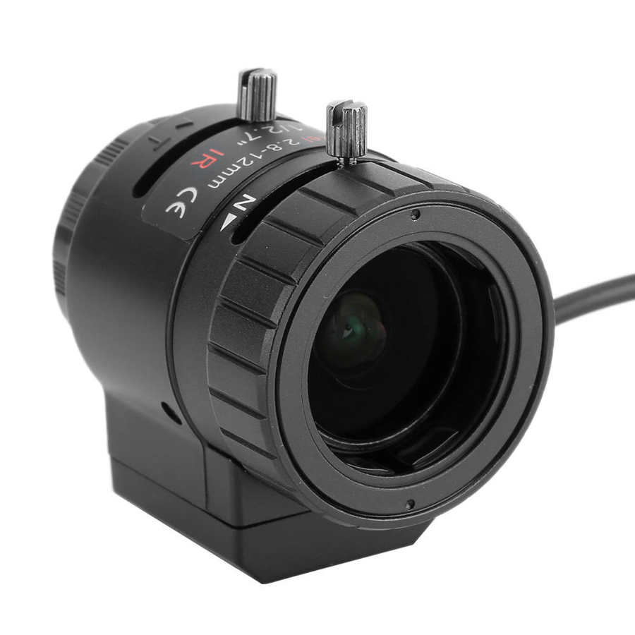 2 8-12mm -Length 3MP Auto Aperture Zoom Lens Secur... – Grandado