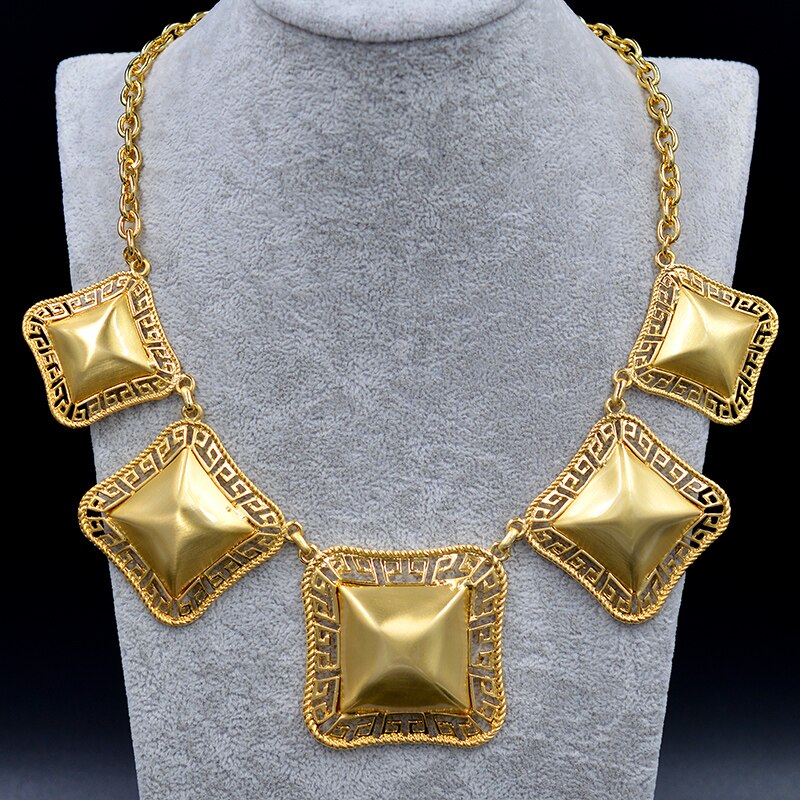 ZEA Dear Jewelry Big Square Jewelry Set For Women ... – Grandado