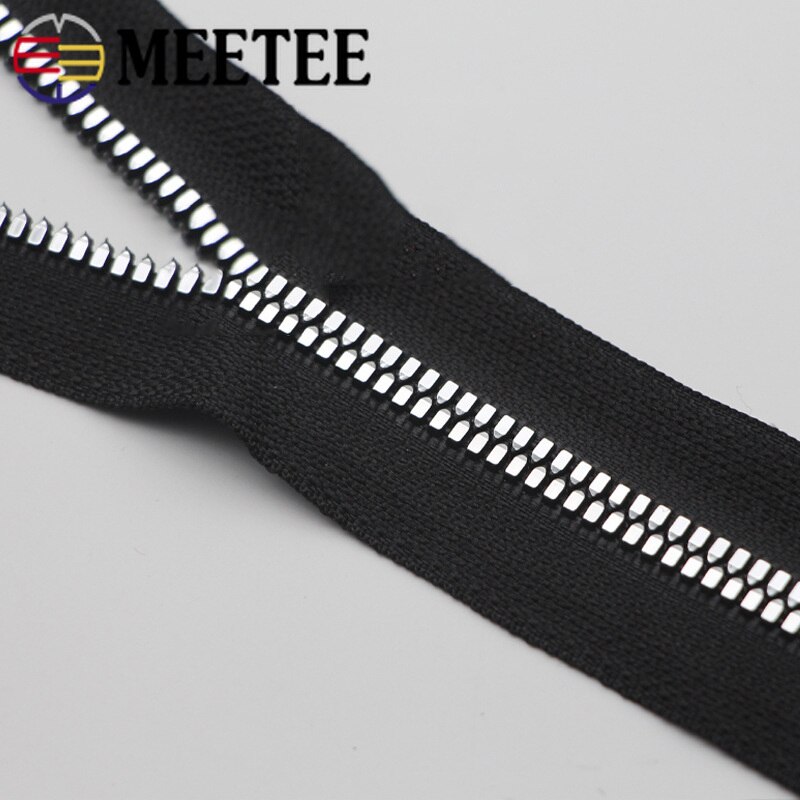 Meetee 2/4M 5# 8# Resin Zipper Teeth Coded Loaded ... – Grandado