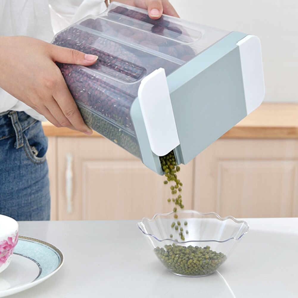 4 Grids 2.6L Food Storage Container Plastic Kitche... – Vicedeal