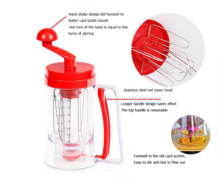 Food mixer Batter cup Pancake Machine manual distr... – Grandado