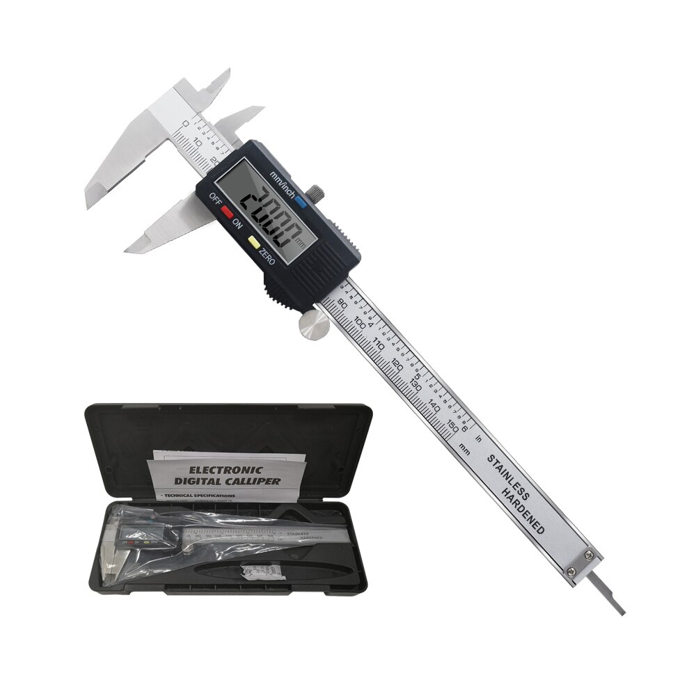 0.01mm nøjagtighed lcd digital vernier caliper 150... – Grandado