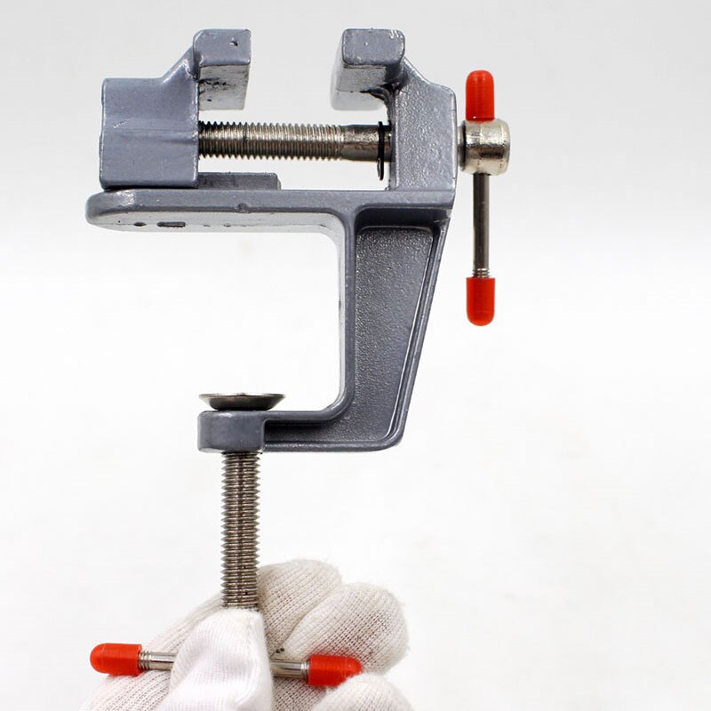 Mini Vise Aluminum Table Screw Clamp On Table Benc... – Vicedeal