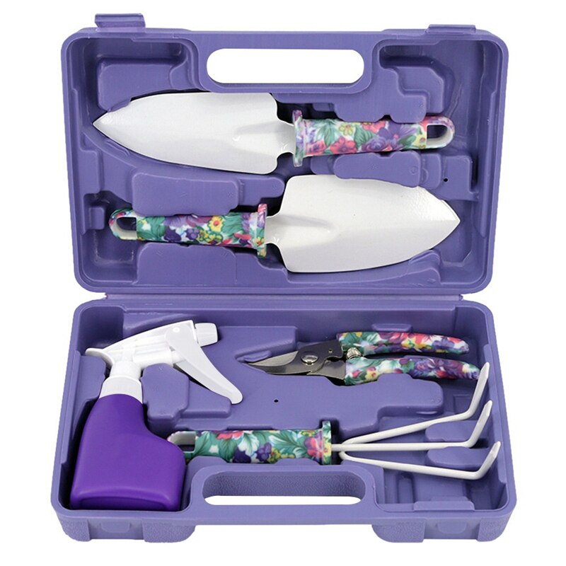 ! 5 Pieces of Garden Tool Set Gardening Set Non-Sl... – Grandado