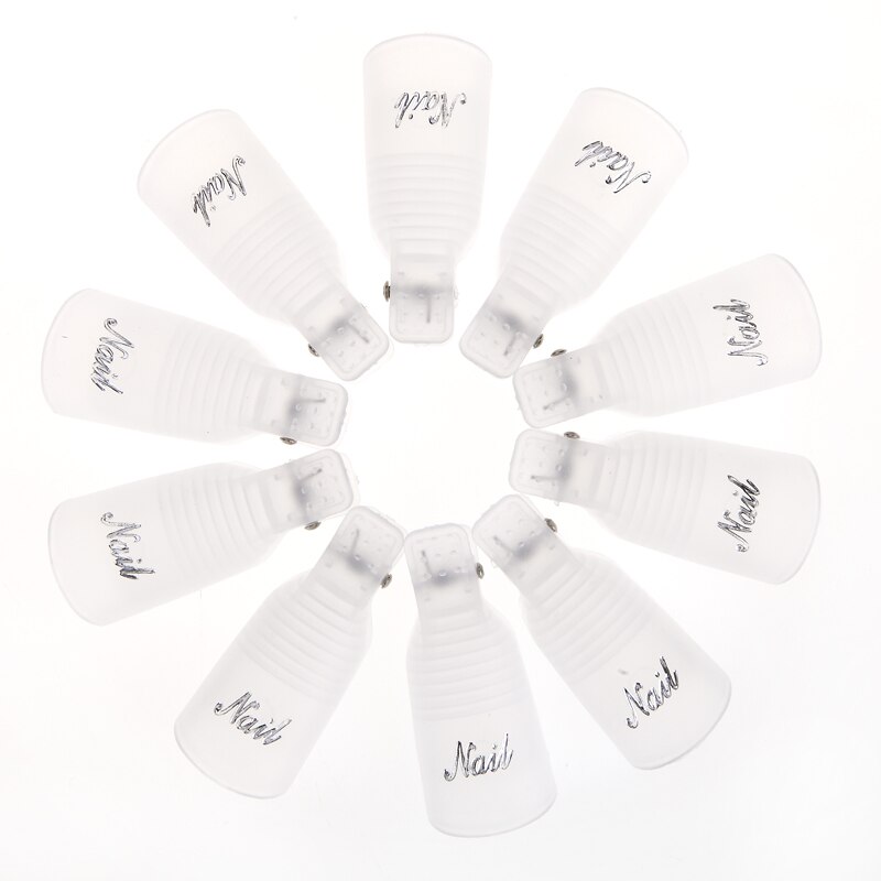 Monja 10 st/lot nagelkonst gellack ta bort soaker ... – Grandado