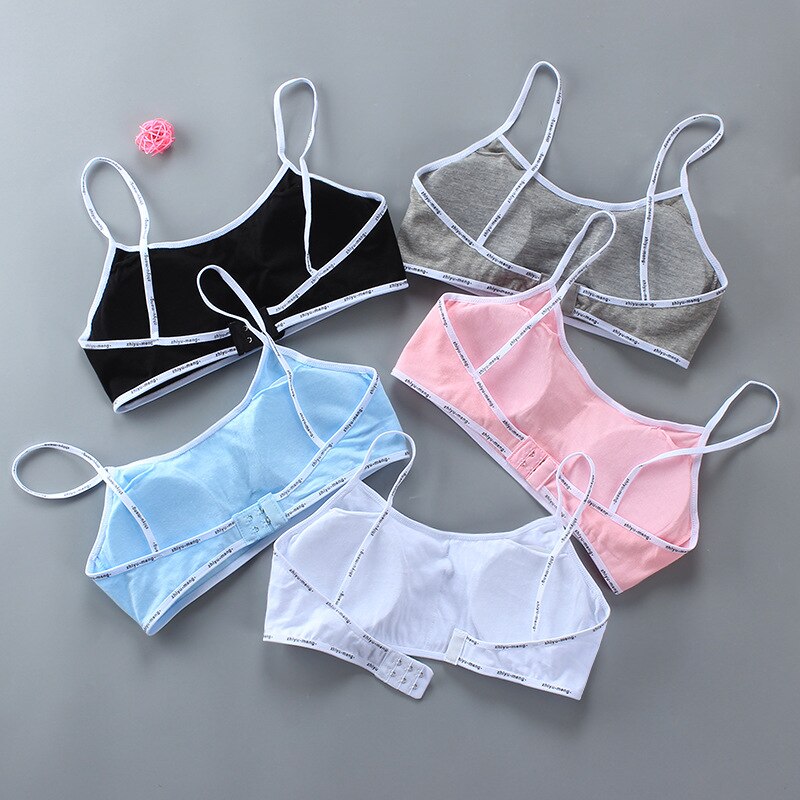 Cotton Kids Bras Girls Teenage Underwear Small Tra... – Grandado