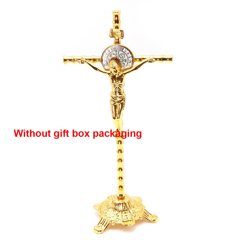 Gouden Jesus Exorcism Cross Bamboe Goud Hanger Orn... – Vicedeal