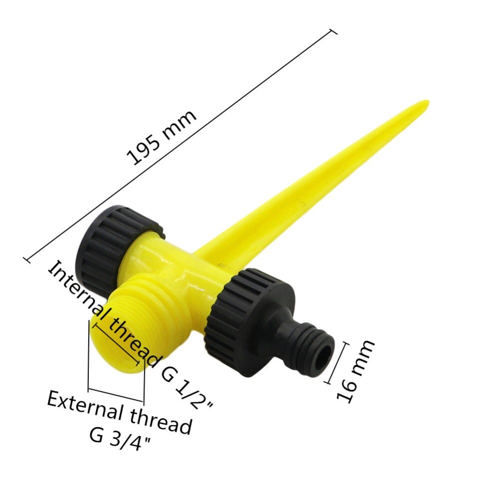 Irrigation Sprinkler Connector with 3/4" Male... – Grandado