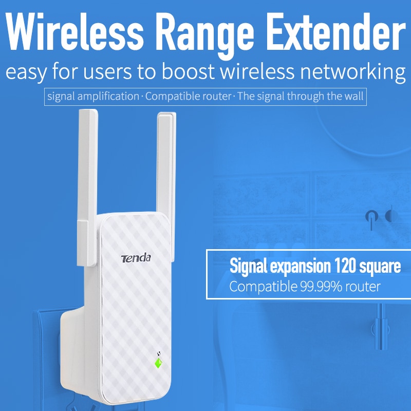 Tenda a9 300m trådlös wifi repeater, wifi signalf... – Vicedeal
