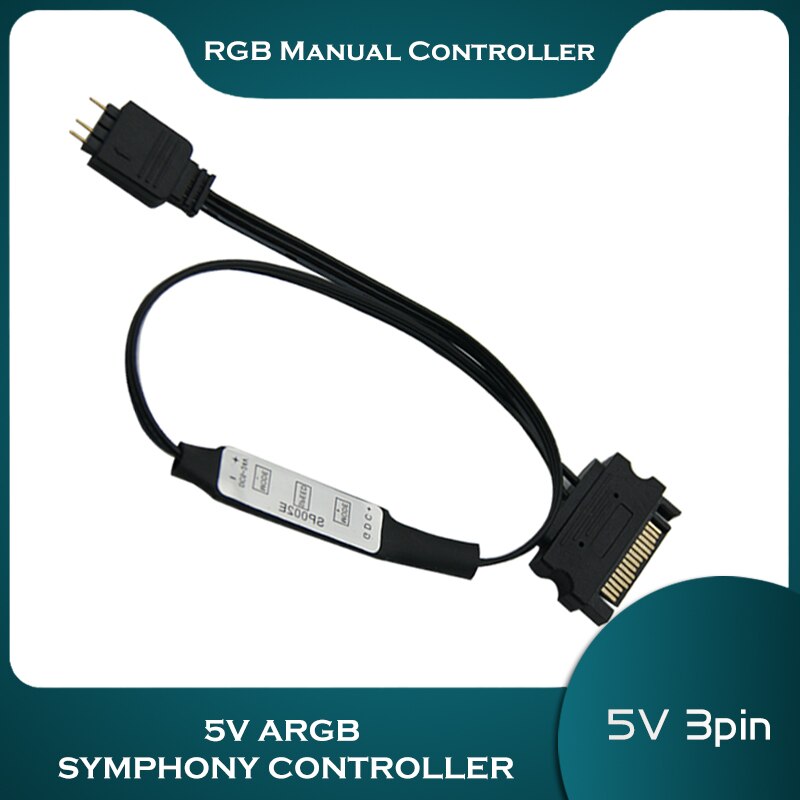 5V 3Pin Rgb Argb Aura Controller Handleiding Sata ... – Grandado