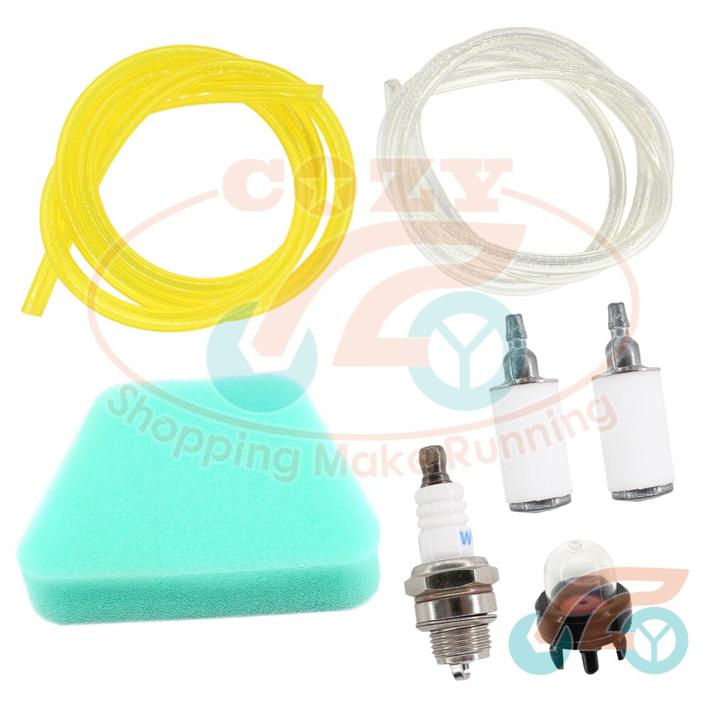 Gas Fuel Line Air Filter Snap In Primer Bulb Spark... – Grandado
