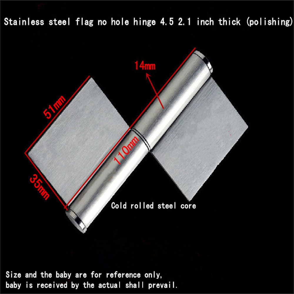 Stainless steel non-hole welded small hinge electr... – Grandado