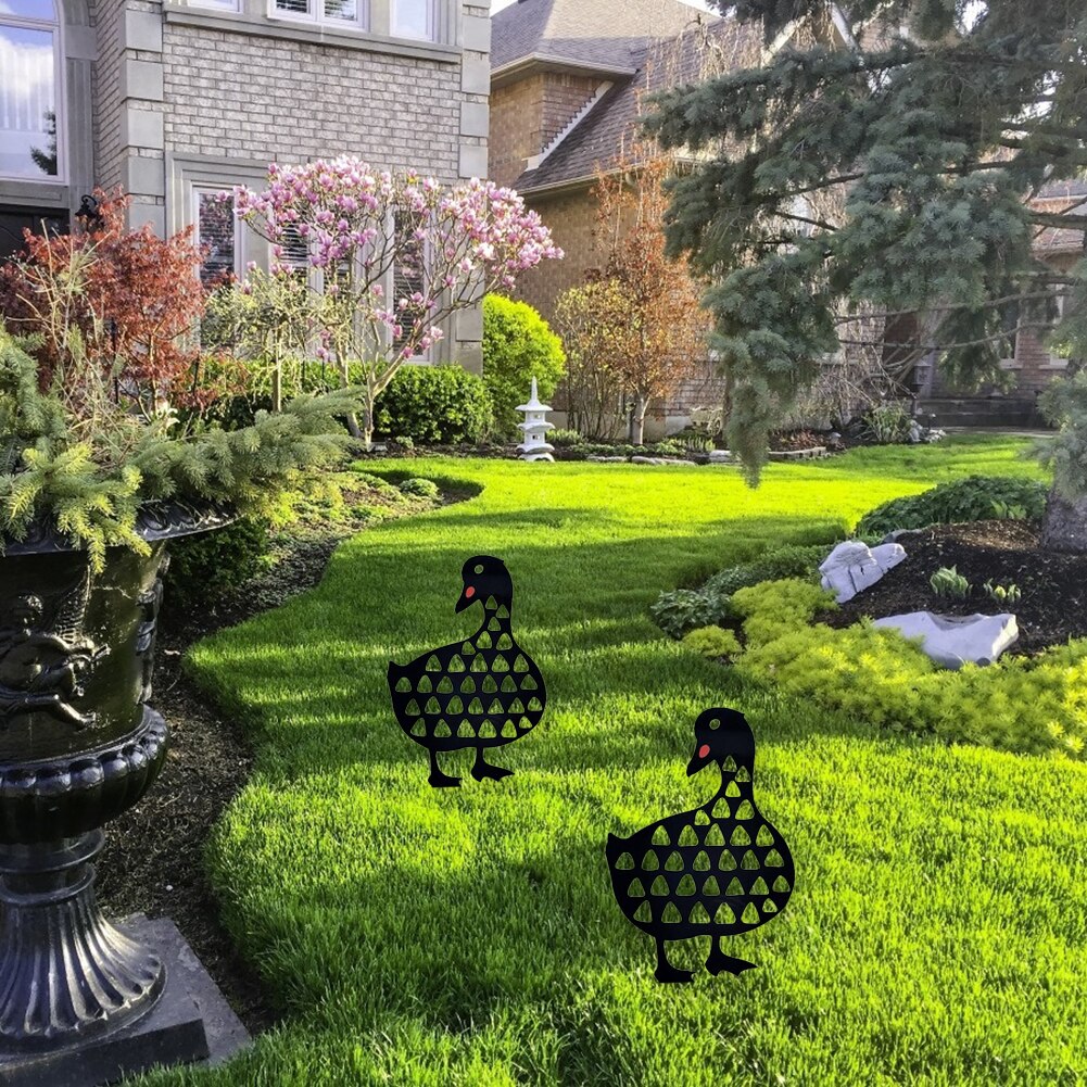Chicken Yard Art Garden Statues Backyard Lawn Stak... – Vicedeal